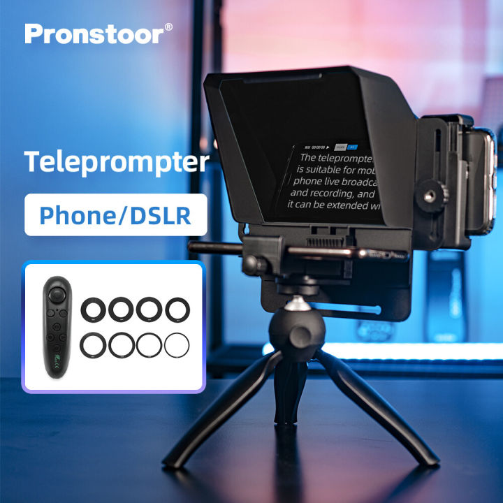 AMBITFUL Mini Teleprompter Portable Inscriber Mobile Teleprompter ...