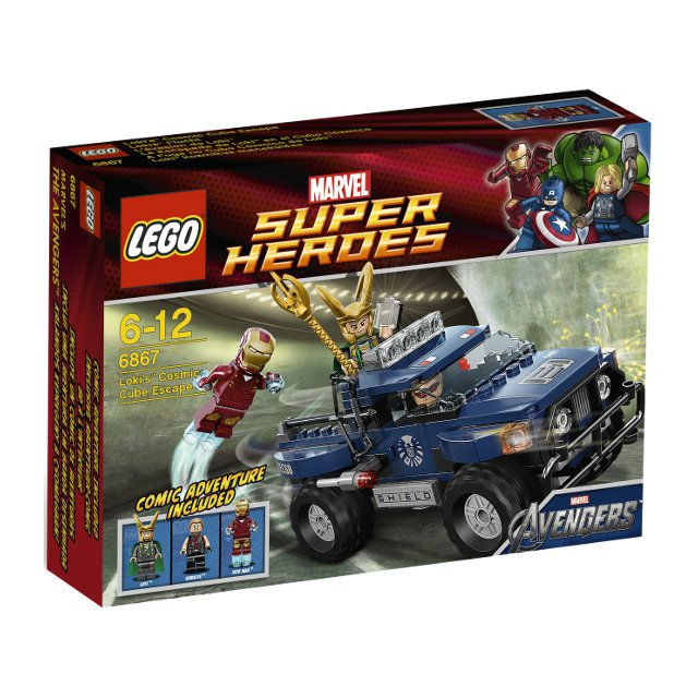 Lego Marvel Avengers Set 6867 Loki's Cosmic Cube Escape {สินค้าใหม่มือ1 ...