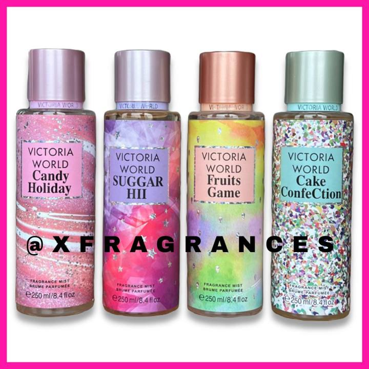 READY STCOK FRUITY Victoria World Candy Edition Body Mist 250ml | Lazada