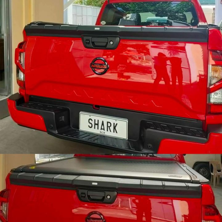 Shark Tailgate Spoiler for Nissan Navara 2021 - 2025 | Lazada PH