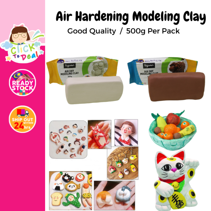 Air Hardening Modeling Clay 500g Air Dry Modeling Clay Air Dry Clay ...