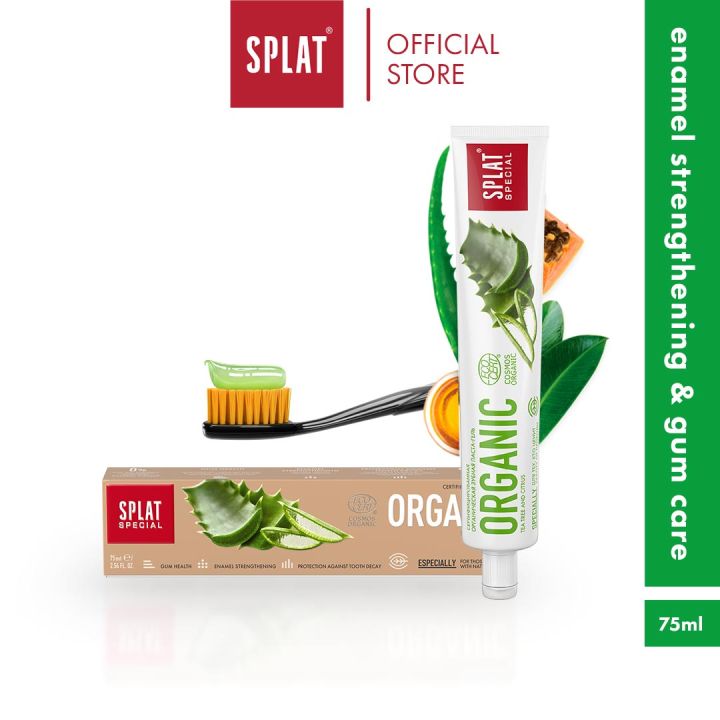 SPLAT Special Series Organic Toothpaste (75ML) | Lazada PH