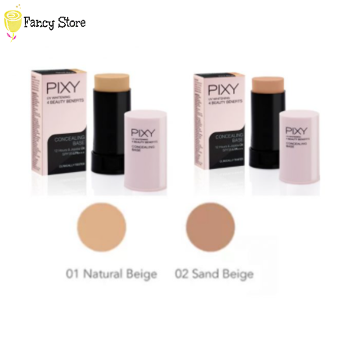Pixy Concealing Base [01NB] 9g - NATURAL BEIGE | Lazada Indonesia