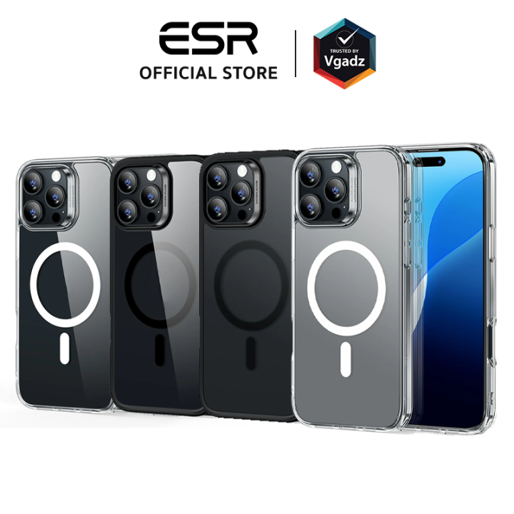 ESR เคสสำหรับ iPhone 16 / 16 Plus / 16 Pro / 16 Pro Max - รุ่น Classic Hybrid Case (HaloLock) by ...