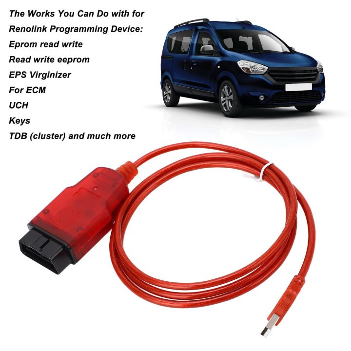 Key Programmer Adapter Cable Plug and Play ECU Programmer Diagnostic ...
