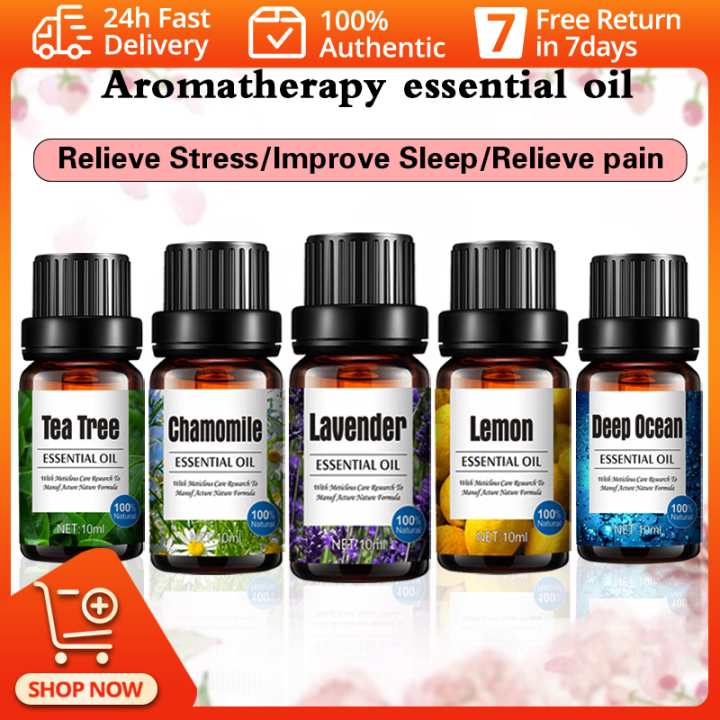 【COD】10ml Fragrance Essential Oil For Aroma Humidifier Water Soluble ...