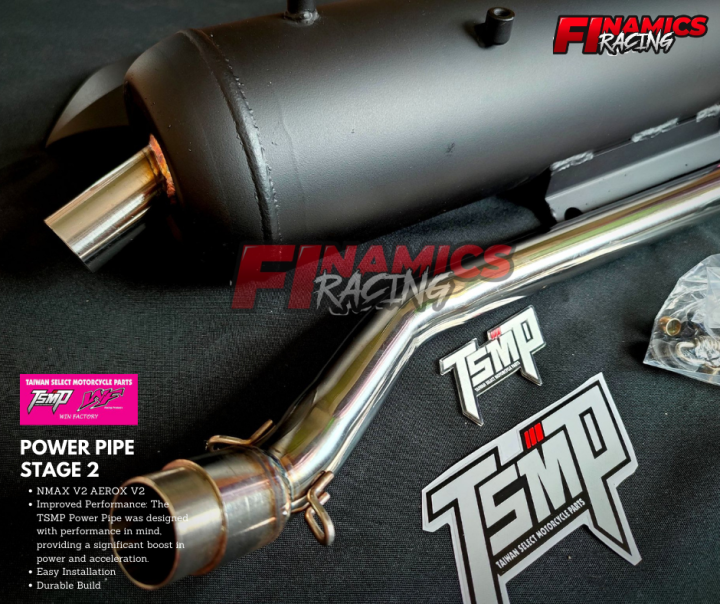 TSMP POWER PIPE YAMAHA AEROX NMAX V2 STAGE 2 | Lazada PH