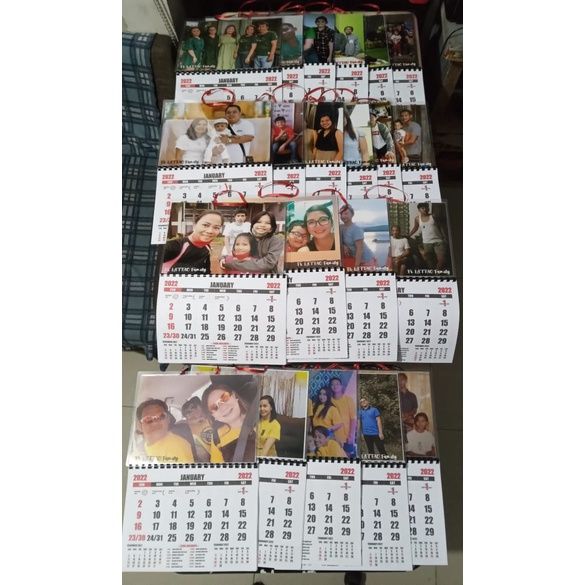 2024 Personalized/ Customized Flipped Calendar | Lazada PH
