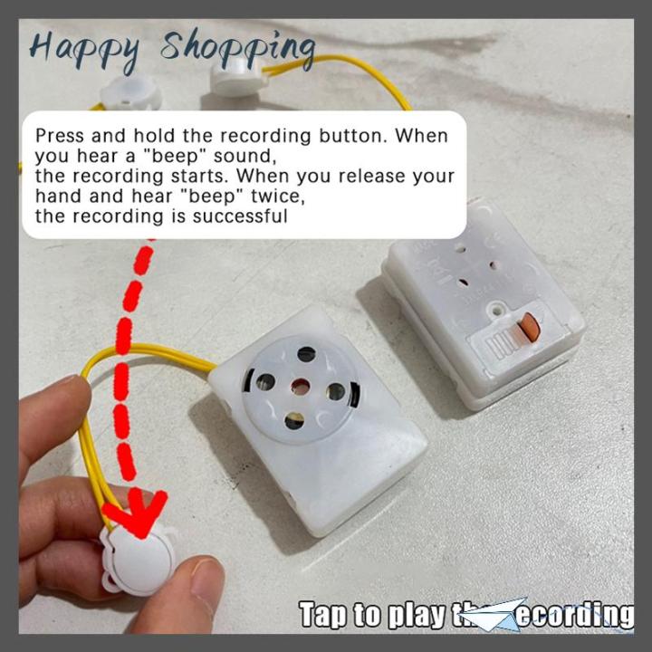 [THS Store] COD Voice Box For Stuffed Animal Recordable Sound Module ...