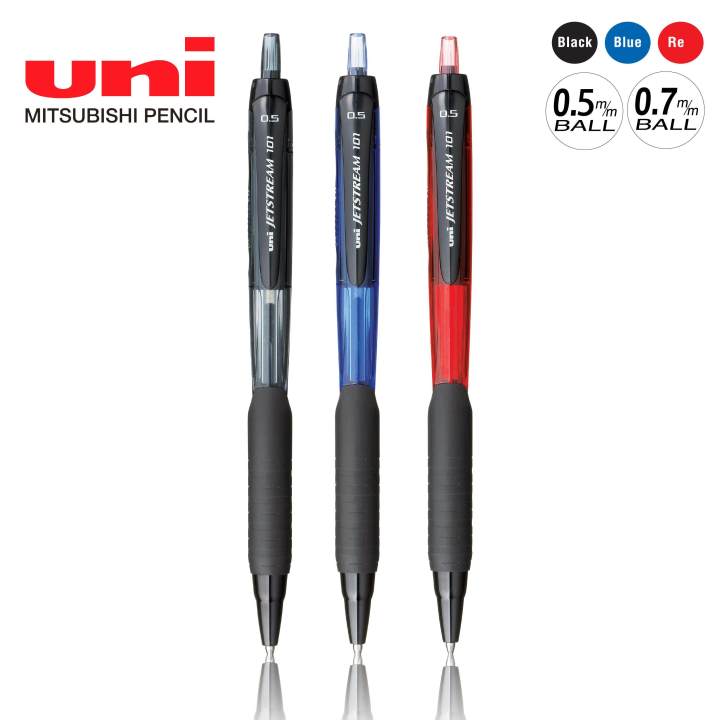 【Uni】Jetstream 101 Retractable Ball Pen 0.5mm/0.7mm SXN 101 | Lazada
