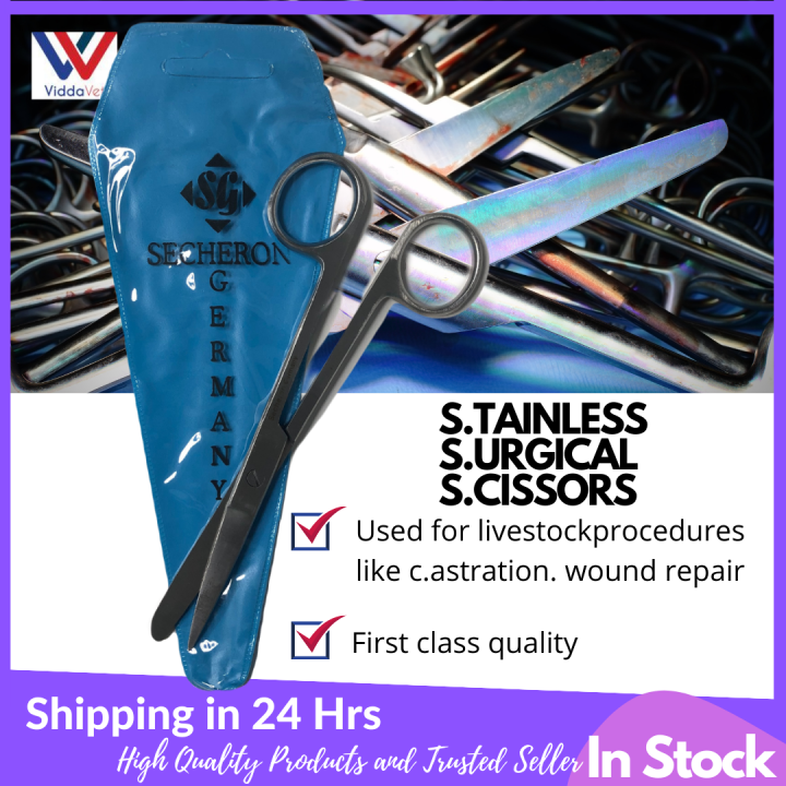 Stainless Scissor for Animals / Small and big animals, safe and sterile ...