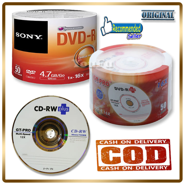 Kaset Kosong CD Dan DVD Eceran / Perbox DVD RW GT PRO Kaset External Kaset DVD Murah Cuci Gudang ...