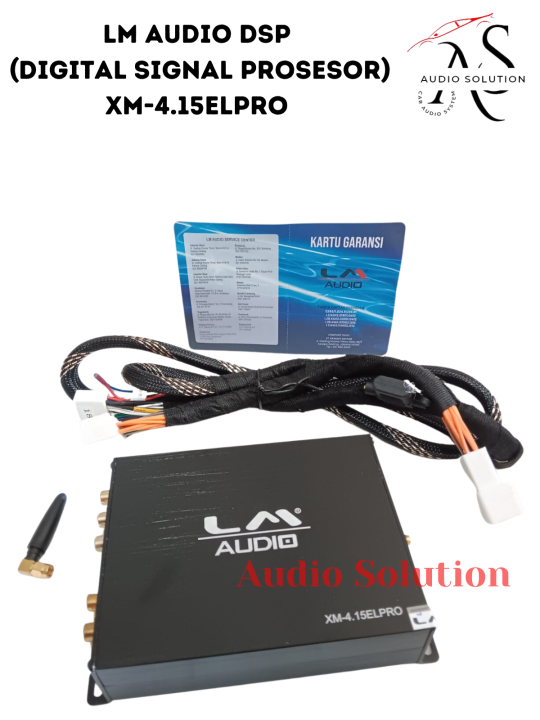 DSP Digital Signal Processor LM Audio XM-4.15EL 4 Channel Built In ...