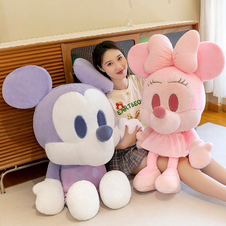 50CM New Mickey Mouse doll Plush Toy Doll Mickey Mouse Plushie Purple ...