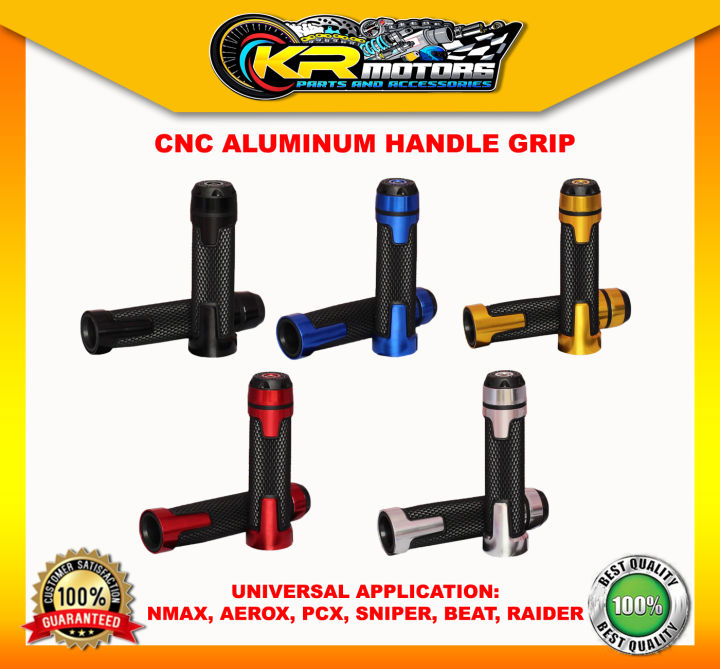 Handle Grip for NMax, Aerox, PCX, Sniper, Beat & Raider CNC Aluminum ...