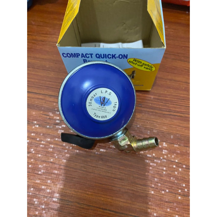 Solane/Shellane Low Pressure LPG Regulator with Safety Shut-off Valve ...