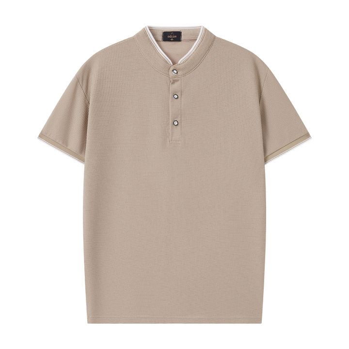 Kinwoo T625 Premium Version Chinese Collar Polo Shirts for Men Plain ...