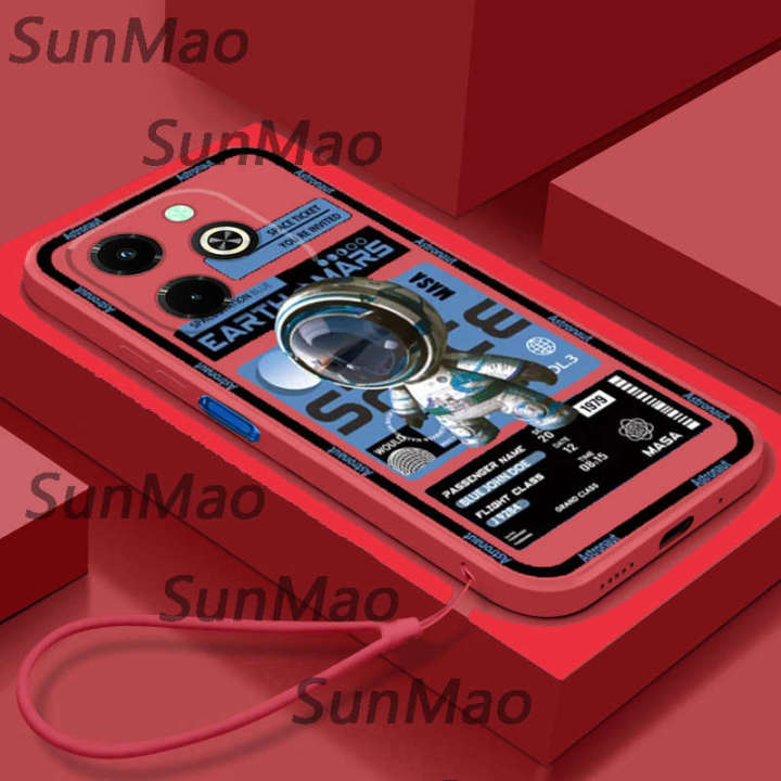 Casing Infinix Smart 8 phone case Camera Full Package Square protective ...