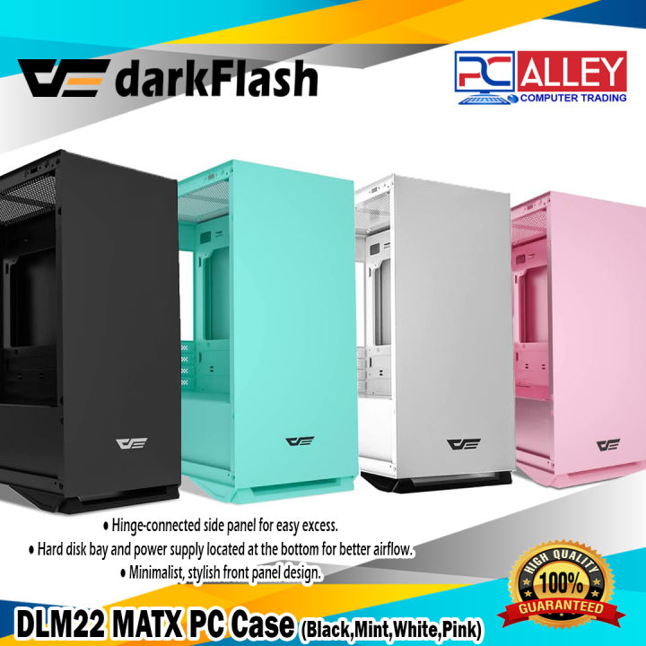 DARKFLASH DLM22 MICRO ATX TEMPERED GLASS GAMING CASE l PC ALLEY | Lazada PH