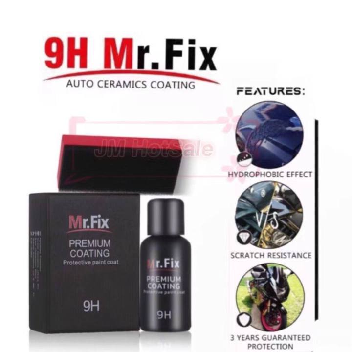 Mr Fix 9H Car Ceramic Coating for Car and Motorcycle 30ml | Glass Coating Anti Scratch Car ...