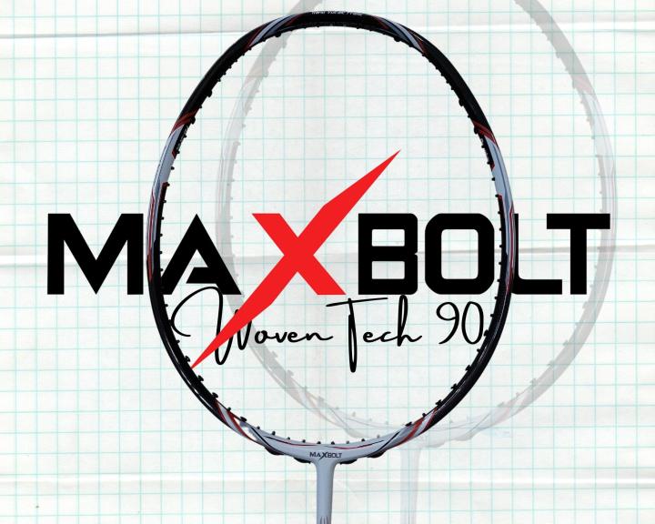MAXBOLT RACKET WOVEN TECH 90 White (100% original) | Lazada