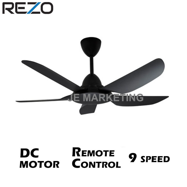 REZO 42" REMOTE CONTROL CEILING FAN WITH DC MOTOR VERA 425 | Lazada
