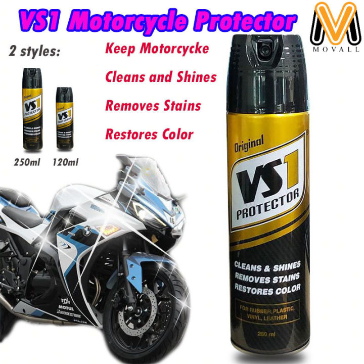 Original VS1 Protector Spray Vehicle Cleaner and Stain Remover VS1 Motorcycle Protector 250ML or ...