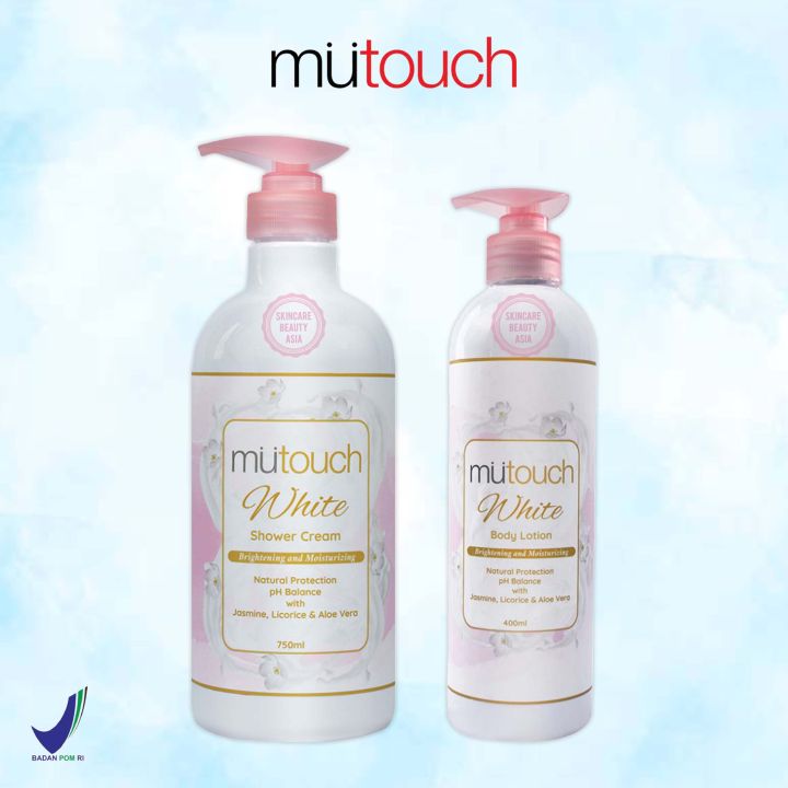 MUTOUCH White Brightening and Moisturizing Series - Shower Cream | Body ...