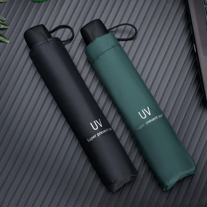 UV Sunscreen Umbrella Sun and Rain Protect Umbrella Foldable Umbrella ...