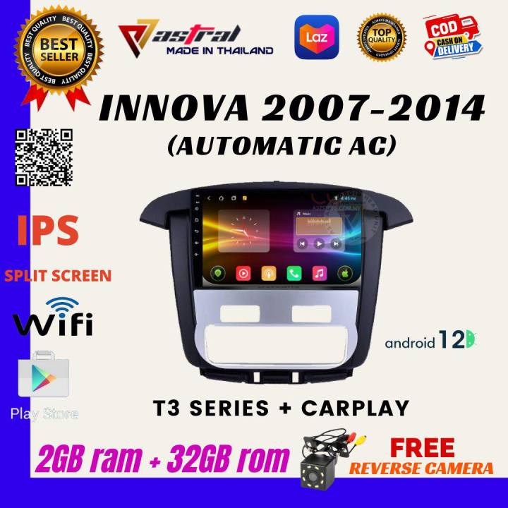 TOYOTA INNOVA 2007-2014 AUTOMATIC AC 2Gb ram+ 32Gb rom ASTRAL ANDROID ...