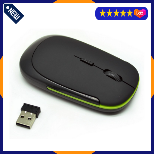 Mouse Wireless Laptop Silent Click Logitech Original / Wireless Optical ...