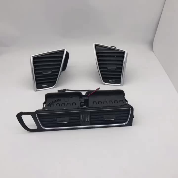 LHD Front Dashboard Left Right Middle Air Conditioner AC Vent Grille ...