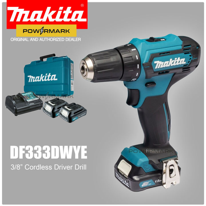 MAKITA DF333DWYE 28 N·m (250 in.lbs.) Cordless Driver Drill 12Vmax CXT ...