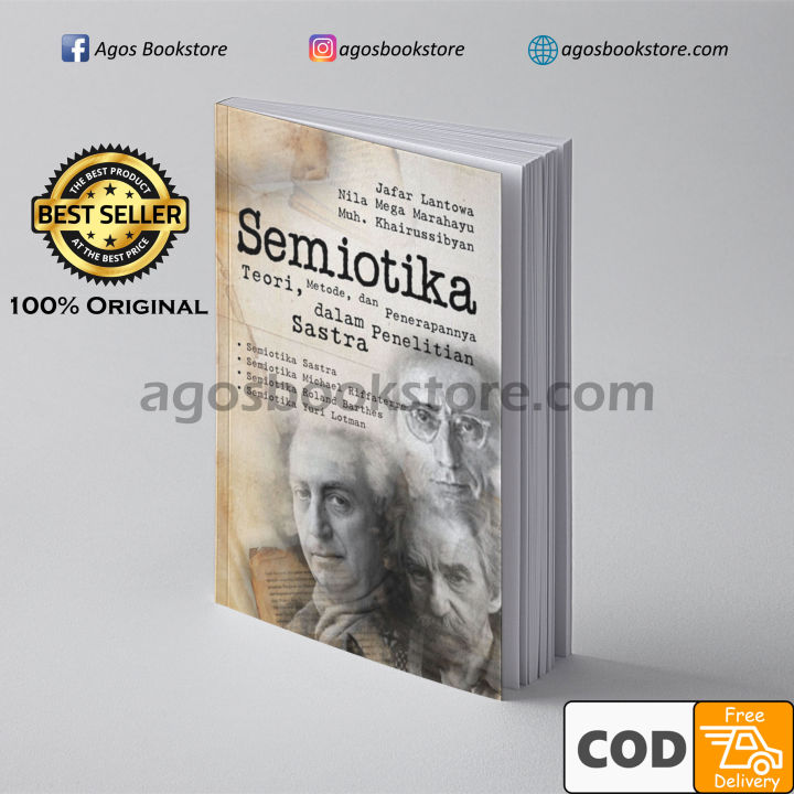 Original Buku Semiotika: Teori, Metode, dan Penerapannya dalam Penelitian Sastra - Penerbit ...