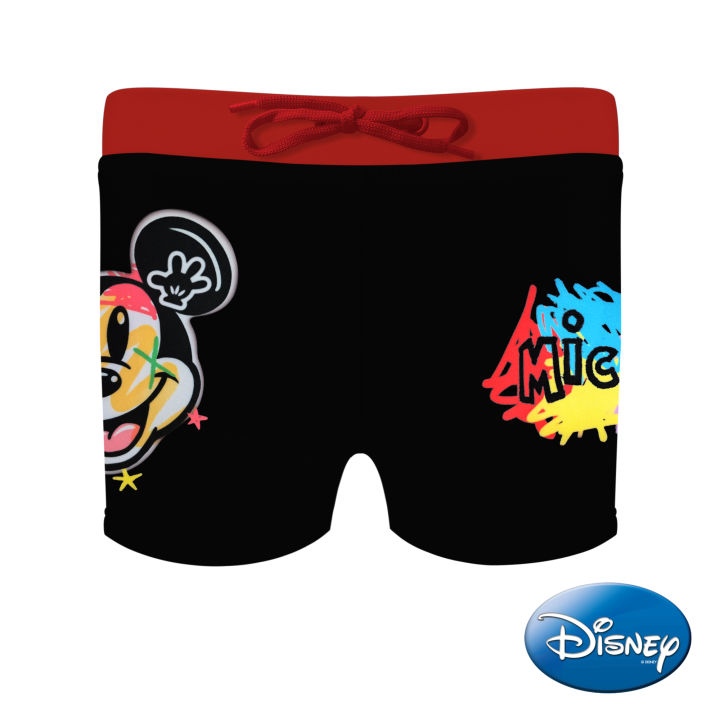 Disney Mickey Mouse Swim Trunks with Sublimation Print Boys Kids ...