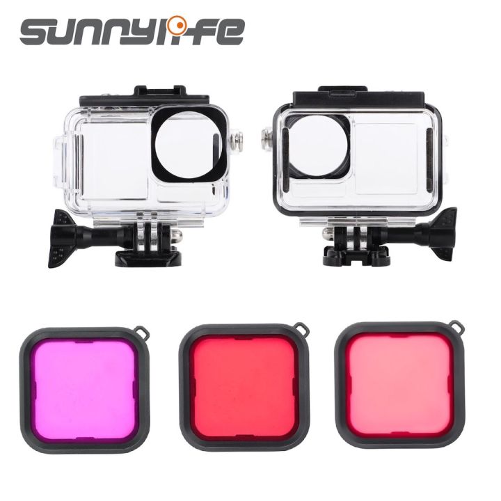 SUNNYLIFE 40M Waterproof Housing Diving Case Protector Dive Filters for ...