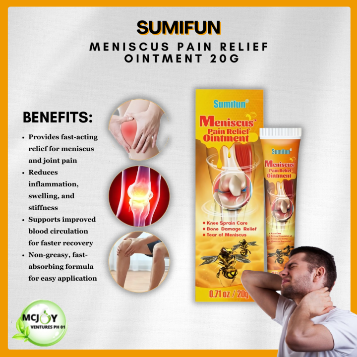 SUMIFUN MENISCUS BEE VENOM OINTMENT PAIN RELIEF ARTHRITIS KNEE JOINT MUSCLES 20g | Lazada PH