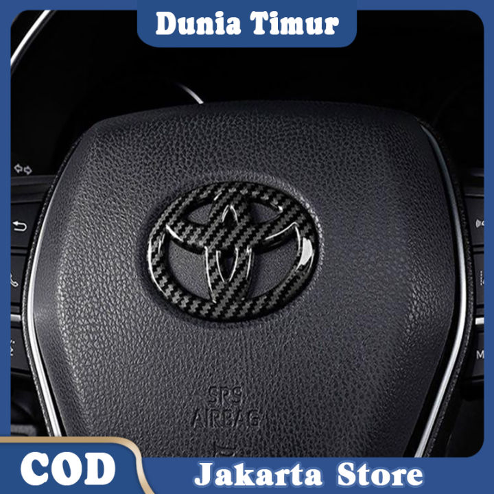 Logo Setir Mobil Avanza / Stiker Stir Mobil Serat Karbon Hitam Untuk ...