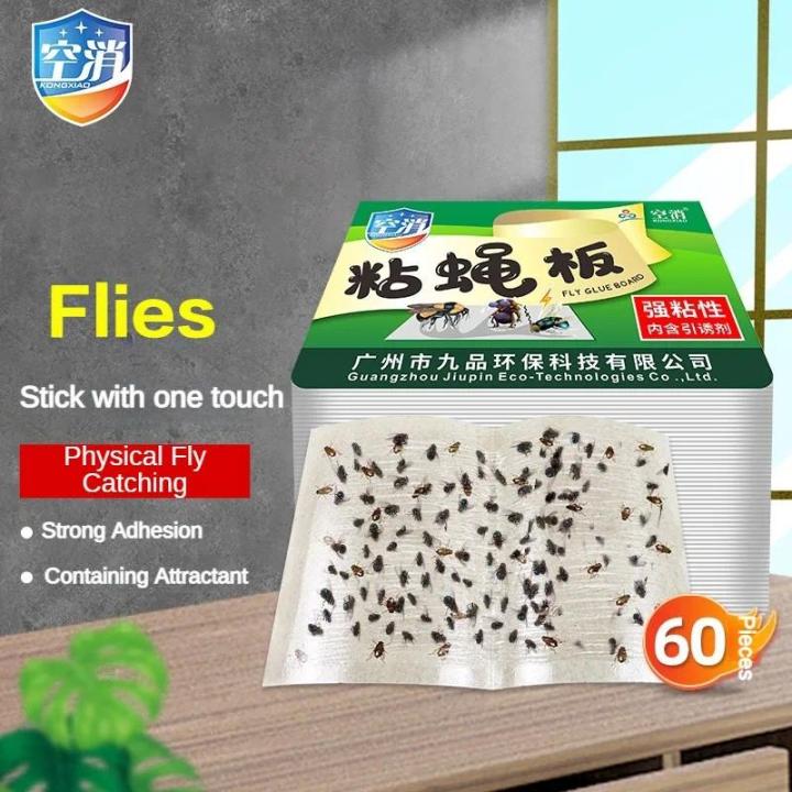 PEST GLUE TAPE STRIPS - Sticky Fly Paper Eliminate Flies Bug Catcher ...