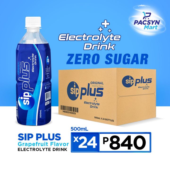SIP PLUS ORIGINAL 500MLX24 | Lazada PH