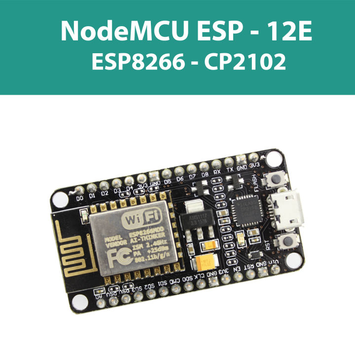 034 Kit RF Thu Phát Wifi ESP8266 NodeMCU Lua – ESP8266 ESP-12E ( IC nạρ ...