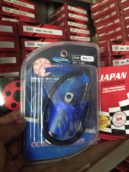 coil ignition honda beat fi kzl koil sambungan kabel busi | Lazada ...