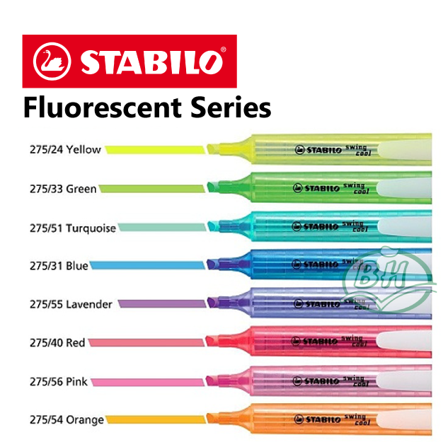 Stabilo Swing Cool Fluorescent Highlighter/Fluorescent Textliner with ...