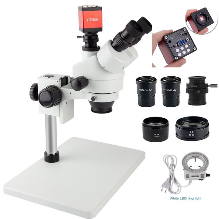3.5X-270X Trinocular Digital Microscope 13MP HDMI VGA Electronic ...