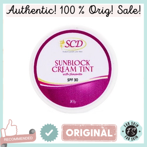 SCD Sunblock Cream Tint with Placenta SPF 30 10g | Lazada PH