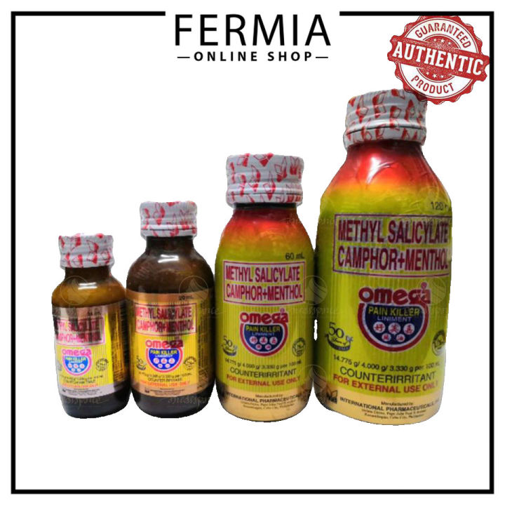 Omega Painkiller Liniment 15ml / 30ml / 60ml / 120ml | Lazada PH