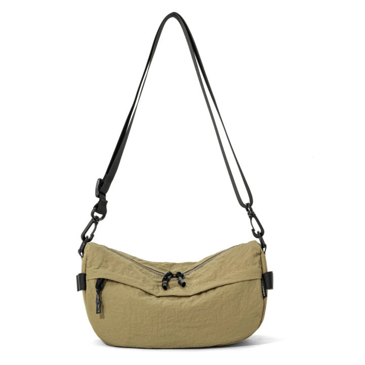Japanese-Style Waterproof Lightweight Nylon Crossbody Small Bag, Casual ...