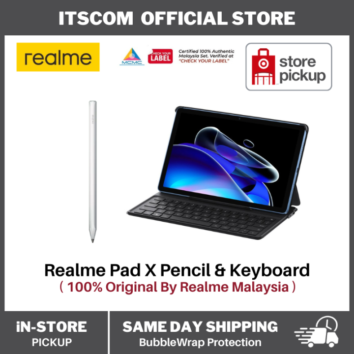Realme Pad X Pencil Keyboard Case Stylus V2 TypeC Compatible Realme Pad ...