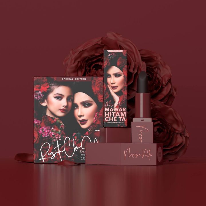 MAWAR HITAM CHE TA LIPSTICK, MENTARI HITAM CHE TA LIPSTICK | Lazada