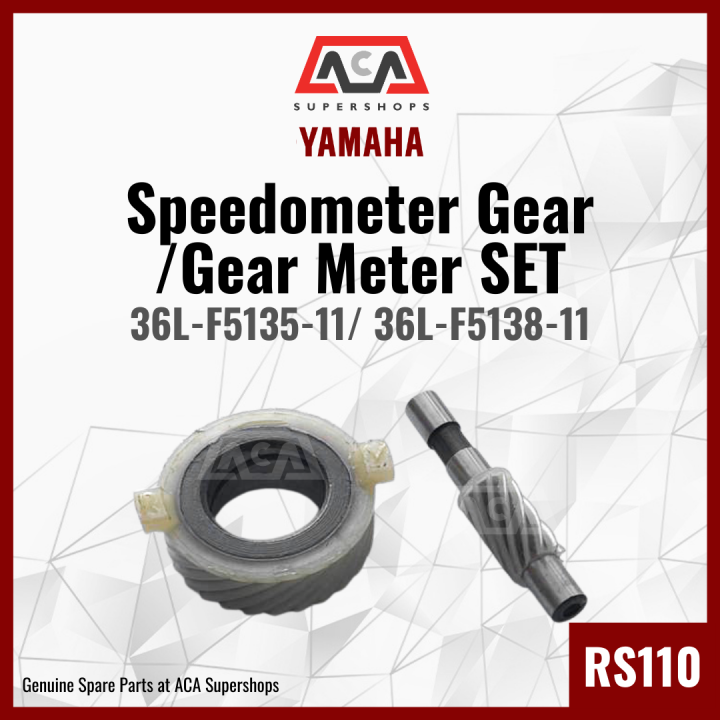 RS110 Speedometer Gear / Gear Meter (36L-F5135-11/ 36L-F5138-11 ...